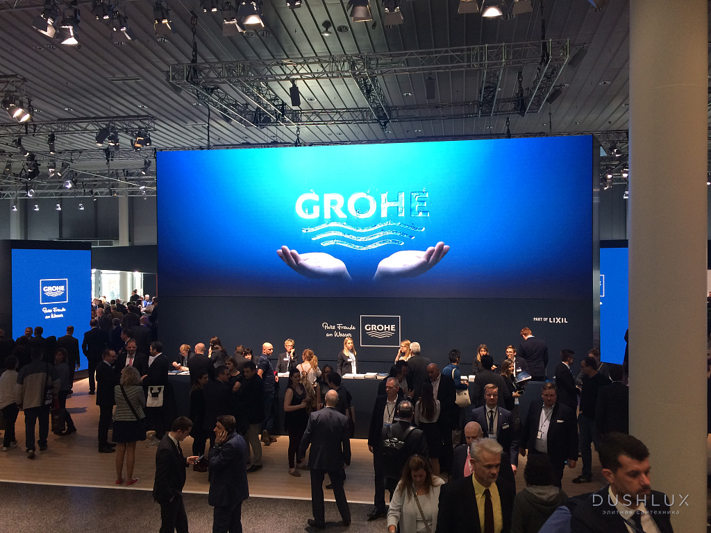 Павильон Grohe на выставке ISH 2017 (Frankfurt am Main)