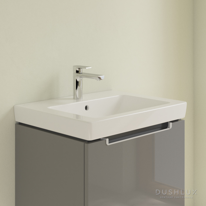 Villeroy&Boch Subway 2.0 Раковина 60х47 см, 1 отв., с переливом, цвет ...